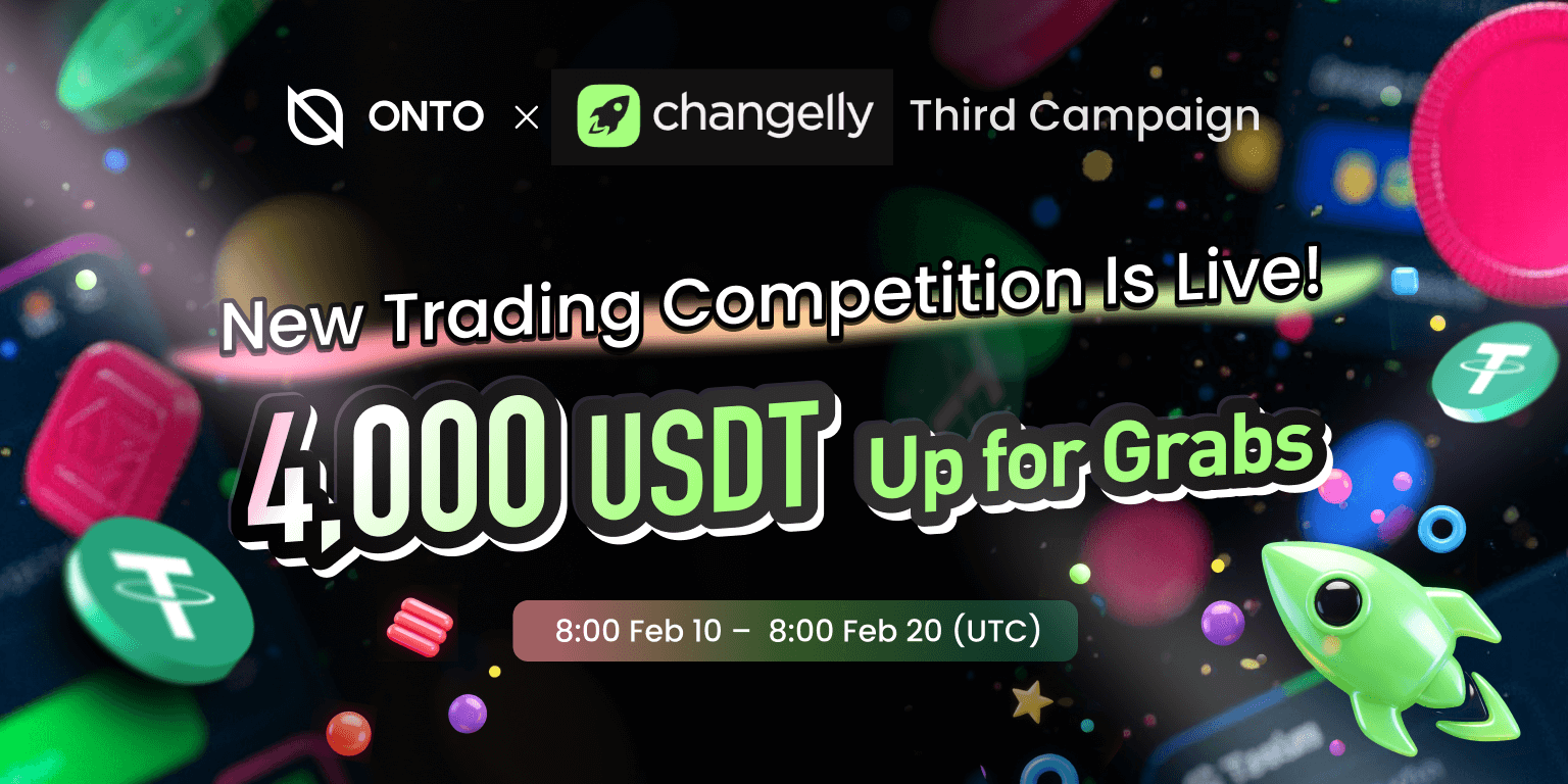 ONTO × Changelly: New Trading Campaign Is Live - ONTO Wallet